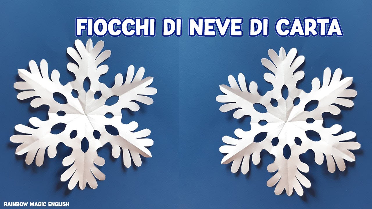 Tutorial Fiocchi di neve di carta | DIY Paper Snowflakes – Briciola ...